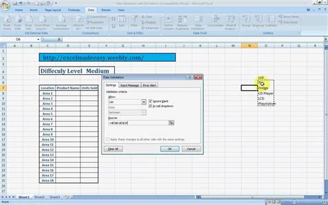 How To Create Dropdown List In Excel Easy Clear 3 Ste