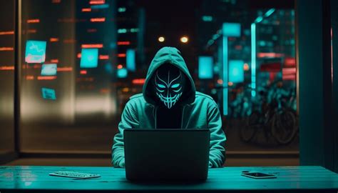 Premium Photo Anonymous Modernized Hacker Concept Of Hacking Cybersecurity Cybercrime