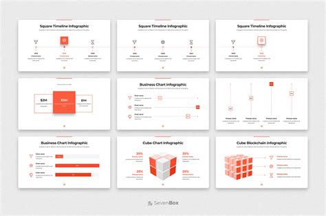 Free Square Infographics Behance