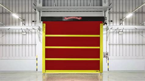 Commercial Interior And Exterior High Speed Fabric Doors