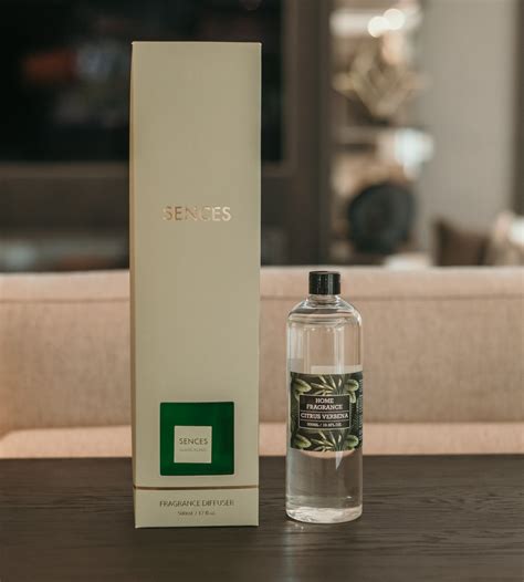 Large Citrus Sences Diffuser And Sences Citrus Diffuser Refill Chloe