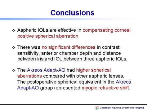 Comparison Of Visual Function Among Aspheric Intraocular Lenses