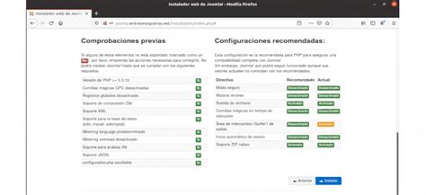 Joomla Con Apache2 Instalación Local En Ubuntu 2004 Linux