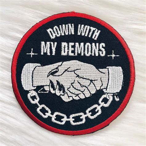 Down With My Demons Patch Nowstalgia