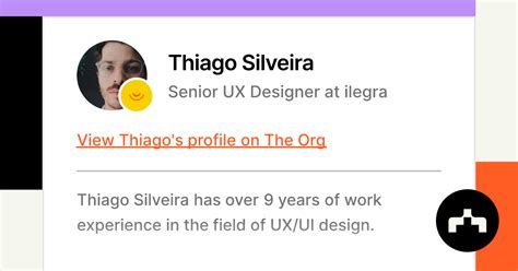 thiago silveira senior ux designer at ilegra the org