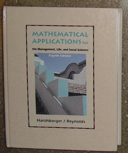 Pre Owned Mathematical Applications For The Management Life And Social Pre Owned Mathematical Applications For The Management Life And Social