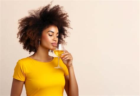 Premium Ai Image Photo Of Cute Beautiful Woman Drinking A Glass Of Water