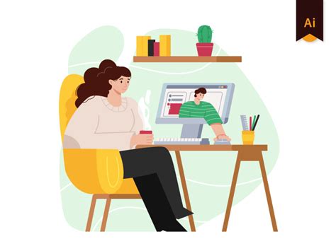A Custom Vector Illustration Upwork