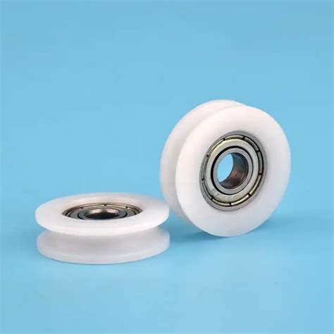 Nylon Pulley U Groove Sliding Gate Pom Wheel Bearings Manufacturer