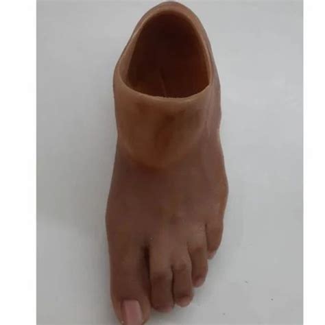 Functional Prosthetic Silicone Left Prosthesis Foot Below The Knee At