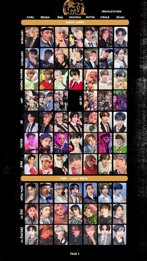 NCT DREAM ISTJ SMINI K4 VENDING MACHINE POSTER QR PHOTOCARD PC Hobbies