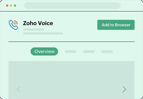 Zdialer Extensões De Navegador Do Zoho Voice