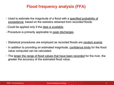 Solution Flood Frequency Analysis Catchment Water Management Studypool