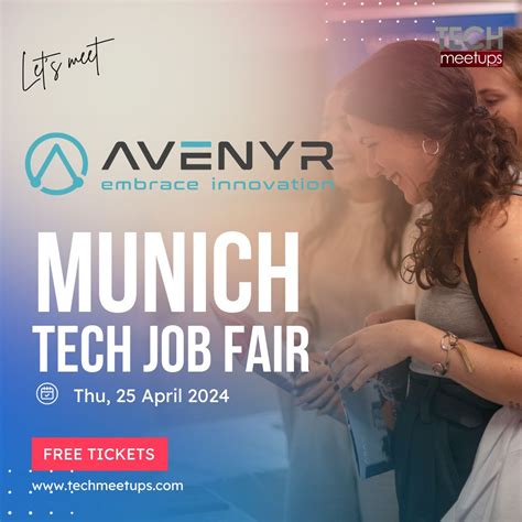 Techmeetups On Linkedin Munich Jobsinmunich Munichjobs Munichhiring Munichjobfair Munichtech
