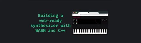 Building A Synthesizer Using C And Webassembly Adafruit Industries