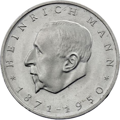 Ddr 20 Mark 1971 Heinrich Mann