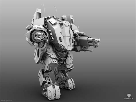 CGTalk Mech Boss Denis Didenko 3D Robot Concept Art Mech