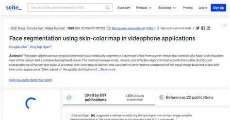 Face Segmentation Using Skin Color Map In Videophone Applications