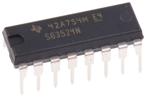 Texas Instruments Sg3524n Dual Pwm Controller 40 V 450 Khz 16 Pin