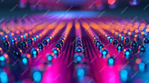 Premium Photo A Detailed View Of The Atomic Structure Of A Graphene Lattice With Its Perfectly