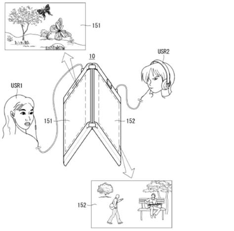 LG Patents Foldable Phone With Two Batteries 3 5mm Jacks