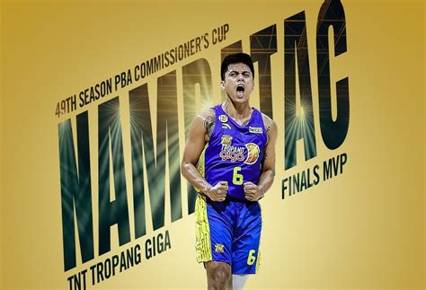 TNT Guard Rey Nambatac Crowned PBA Finals MVP - Philippines Times