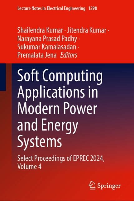 lecture notes in electrical engineering soft computing applications in