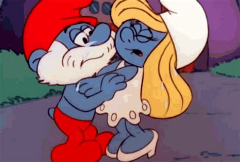 Smurfette Papa Smurf  Smurfette Papa Smurf Girl Crying Descubrir