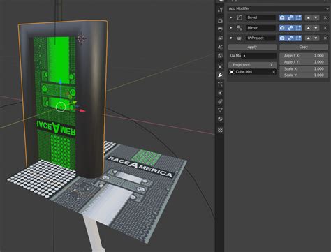 How To Get UV Project Modifier To Project An UV Map Modeling Blender Artists Community