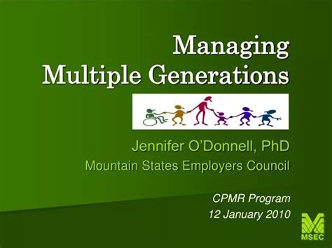 Ppt Managing Multiple Generations Powerpoint Presentation Free