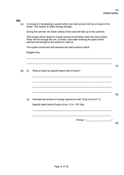 AQA Physics Particle Model Past Paper Questions & Answers PDF (Physics) as PDF - Knowunity