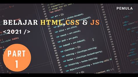Belajar HTML CSS Dan JS Untuk PEMULA LENGKAP DENGAN PENJELASAN