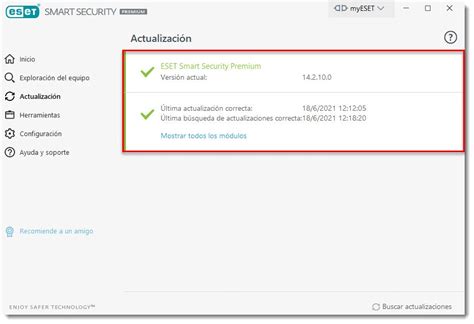 Kb85 Verificar La Actualización De Los Módulos En Los Productos Eset