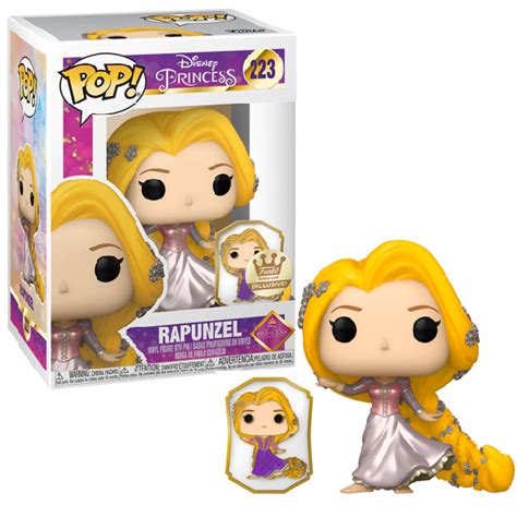 Rapunzel 223 Disney Ultimate Princess Funko Pop With Pin Funko Ex