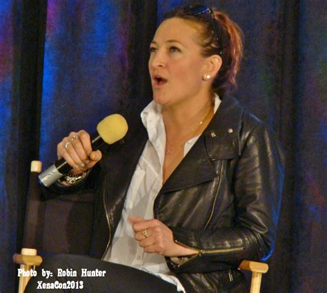 Zoe Bell Lucy Lawless Stunt Double Xenacon2013 Copywritten Photo By
