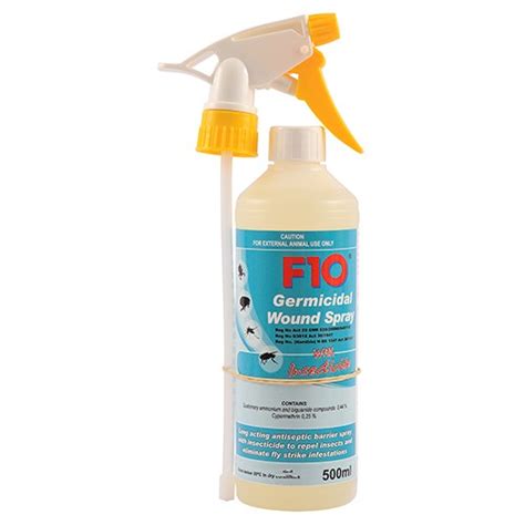 F10 Germicidal Wound Spray With Insecticide 500 Ml Spray I Omninela