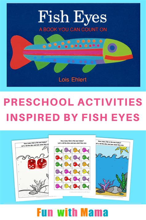 Fish Eyes Book Activities And Crafts For Preschoolers Fun With Mama