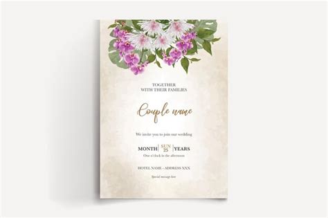 Salvar A Data Tamplete De Casamento Vetor Premium Salvar A Data Tamplete De Casamento Vetor Premium