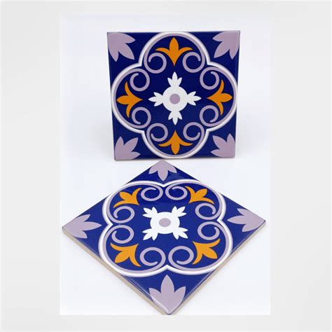 Blue Moroccan Ceramic Tiles In Packs Moksi