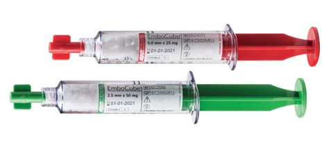 Embocube Embolization Gelatin Merit Medical