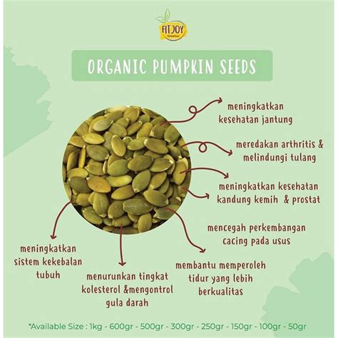 Jual PUMPKIN SEED PREMIUM BIJI LABU MENTAH 1kg Shopee Indonesia