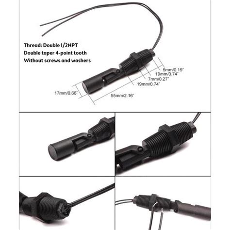 shop generic horizontal float sensor switch side mount liquid water