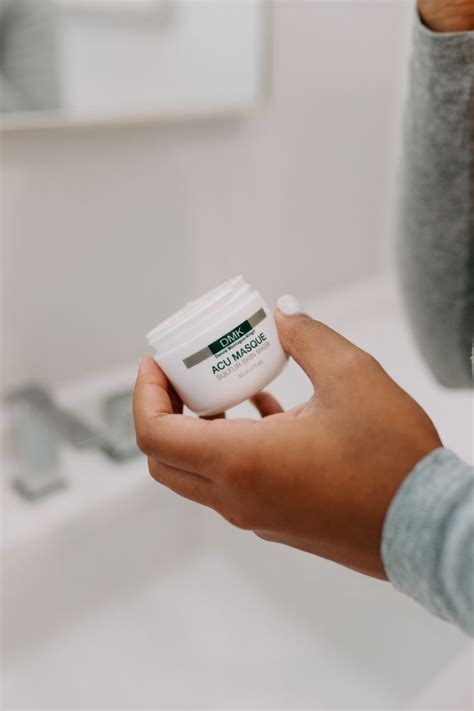 DMK Acu Sulfur Mask For Acne And Congested Skin Soothing Face Mask