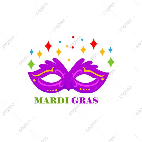 Gambar Mardi Gras Elemen Vektor Png Karnaval Perayaan Festival Png