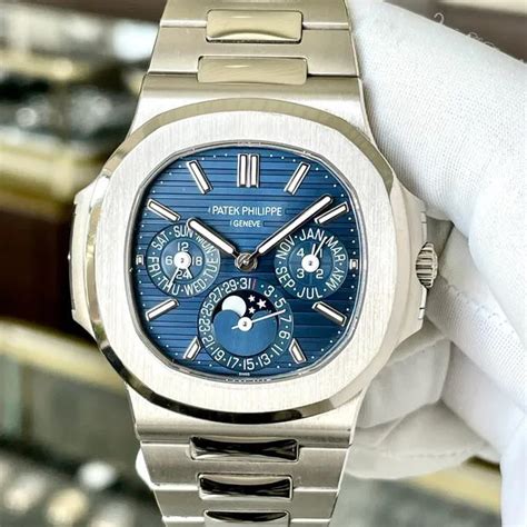 Patek Philippe Nautilus 5740 1g 001 Moon White Gold Blue 2024 Hong Kong