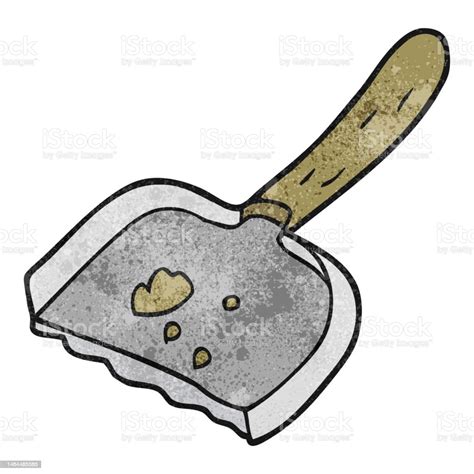 Ilustración De Bandeja De Polvo De Dibujos Animados Con Textura A Mano