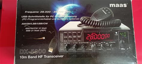 Maas Dx 5000 Fmamssb Cb Radiostanice Aukro