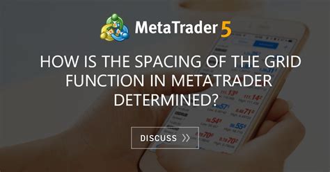How Is The Spacing Of The Grid Function In Metatrader Determined Metatrader 4 General