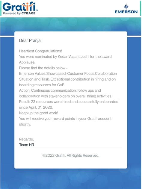 Pranjal G On Linkedin Gratitude Appreciation Bestcompany 15 Comments