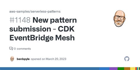 New Pattern Submission Cdk Eventbridge Mesh · Issue 1148 · Aws Samplesserverless Patterns